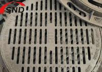 China High Strength Ductile Iron Grate Gully 750mm to 815mm Diameter with 43kg to 63kg Weight for Sewer Outlets for sale