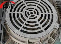 China High Strength Ductile Iron Grate Gully 750mm to 815mm Diameter with 43kg to 63kg Weight for Sewer Outlets for sale
