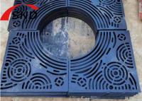 China Outdoor Cast Iron Tree Grating D400 Load Capacity with 1500x1500mm and 2000x2000mm Sizes for Urban Landscaping for sale