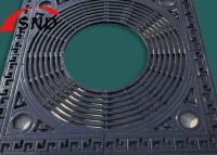 China Outdoor Cast Iron Tree Grating D400 Load Capacity with 1500x1500mm and 2000x2000mm Sizes for Urban Landscaping for sale