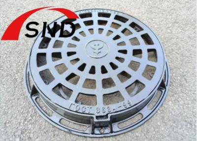China Iron Age C250 Gully Grating 750mm Diameter 43kg EN124 Certified Drainage Cover for sale