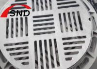 China Iron Age C250 Gully Grating 750mm Diameter 43kg EN124 Certified Drainage Cover for sale