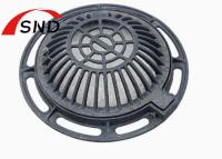 China Square Cast Iron Gully Cover C250 with Anti-slip Surface for 20kg-30kg Rainwater Drainage Systems for sale