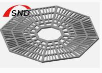 China Ductile Iron Tree Grating 600-1500mm with EN124 Load Classes A15 to D400 for Urban Landscape Protection for sale