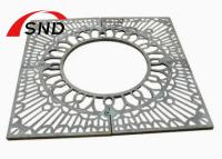 China Ductile Iron Tree Grating 600-1500mm with EN124 Load Classes A15 to D400 for Urban Landscape Protection for sale