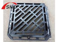 China EN124 D400 Square Ductile Iron Gully Grate with 450 MPa Tensile Strength and 400 KN Load Capacity for Drainage Systems for sale