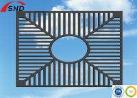 China Square Ductile Iron Tree Grating 400-1100 MPa Tensile Strength with ISO9001:2015 and DIN EN124 Standards for sale