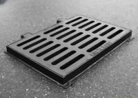 China Ductile Iron C250 Artistic Gully Grate 750x450mm Square Painting Surface Drainage Grate for sale