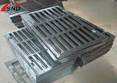 China Square Ductile Iron Gully Cover C250 Load Bearing Grade GGG50 Cast Iron Drain Grate for sale
