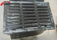 China Square Ductile Iron Gully Cover C250 Load Bearing Grade GGG50 Cast Iron Drain Grate for sale