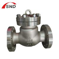 China Stainless Steel DN150 Check Valve 2500LB Pressure Flanged Design for Industrial Piping Systems for sale