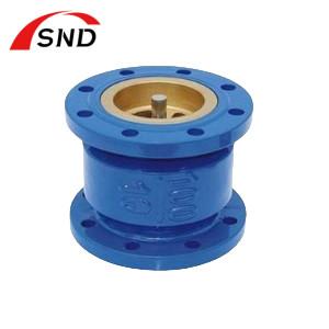 China DN40 Ductile Iron Check Valve 150-2500LB Pressure Rating for Urban Water Systems and Construction Applications for sale