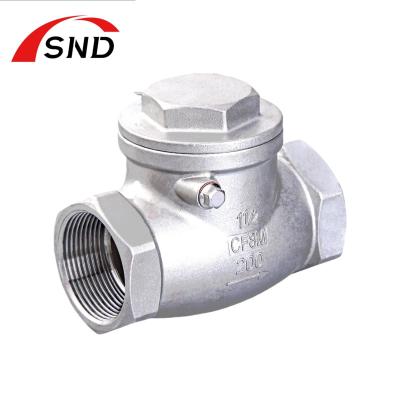 China Stainless Steel Check Valve DN300 High Temperature Industrial Valve with Customized Packing Options for sale