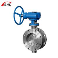 China Three Eccentric Hard Seal Butterfly Valve Flanged Type DN50-2000mm 550°C Temperature Range for sale