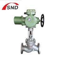 China Electric Cast Iron Globe Valve DN50-250 Flange Type with 16.0MPa Pressure Rating and CE Certification for sale