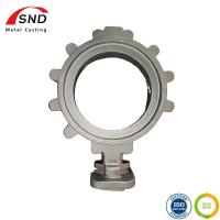 China SS304 Stainless Steel Butterfly Valve DN50-DN1200 600Lb Pressure Rating for Chemical Industry Applications for sale
