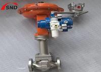 China OEM Pneumatic Control Valve Flanged Stainless Steel 18-Month Warranty for Industrial Fluid Regulation for sale