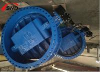 China DN2000 Flange Butterfly Valve 2000mm Diameter 600lb 900lb Pressure Industrial Fluid Control for sale