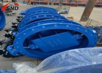 China DN2000 Flange Butterfly Valve 2000mm Diameter 600lb 900lb Pressure Industrial Fluid Control for sale