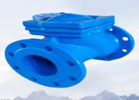 China Ductile Iron Rubber Disc Check Valve 100mm DN100 for Municipal Drainage Systems with 80°C Temperature Rating for sale