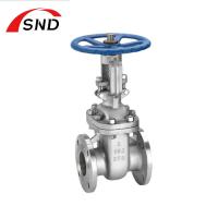 China Sanitary Stainless Steel CF8 304 Gate Valve with Flanged Connection - 18 Month Warranty - Z41H-16P Rated for sale