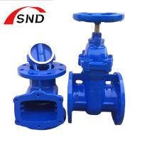 China DN200 Ductile Iron Flanged Gate Valve with 18 Month Warranty and Low Flow Resistance for Industrial Applications for sale