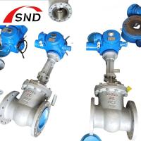 China Cast Steel Electric Gate Valve DN100 for Thermal Power Stations with Remote Control and Medium Temperature Resistance for sale