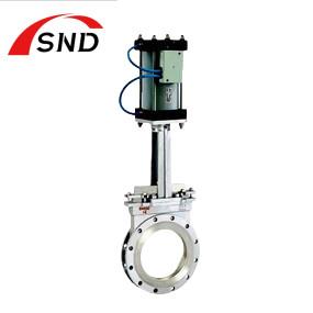 China Stainless Steel Pneumatic Knife Gate Valve DN50-1000mm with 1.6MPa Pressure for Industrial Applications for sale