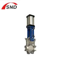 China Stainless Steel Pneumatic Knife Gate Valve DN50-1000mm with 1.6MPa Pressure for Industrial Applications for sale