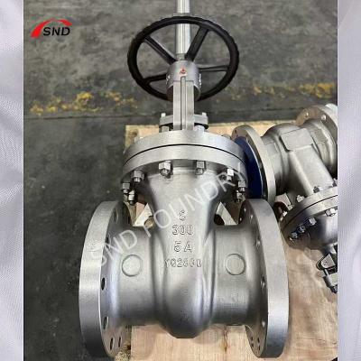 China 6 Inch 150lb 5A Flange Gate Valve for Petroleum Industry with 2.0 MPa Pressure Rating and -29-425℃ Temperature Range for sale