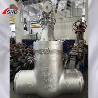 China 20 Inch 1500LB API 600 Weld WC9 Gate Valve for High Temperature Applications up to 540℃ for sale