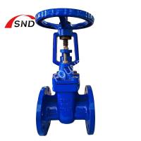 China QT450 Ductile Iron Manual Gate Valve PN10-PN16 2-20 Inch Flanged for Industrial Water for sale