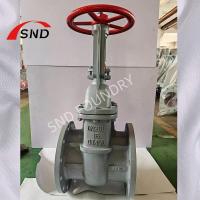 China QT450 Ductile Iron Manual Gate Valve PN10-PN16 2-20 Inch Flanged for Industrial Water for sale