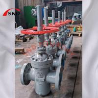 China PN10-PN50 WCB Flange Gate Valve Non Rising Stem Handwheel DN15-DN600 for sale