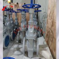China PN10-PN50 WCB Flange Gate Valve Non Rising Stem Handwheel DN15-DN600 for sale