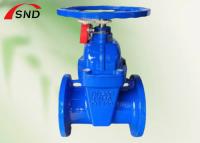 China Manual Non-Rising Stem Gate Valve with Locking Device - Ductile Iron Body for Oil Water Gas -10°C to 200°C Temperature Range for sale