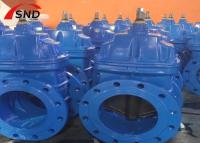 China Manual Non-Rising Stem Gate Valve with Locking Device - Ductile Iron Body for Oil Water Gas -10°C to 200°C Temperature Range for sale