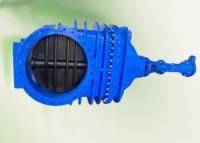 China Large Diameter Concealed Stem Gate Valve QT450 PN100 DN600 Flange Elastic Seat Seal for sale