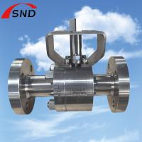 China DN25 PN160 Stainless Steel 304 Flanged Ball Valve for Lower Temperature Applications - 7 KG Weight, 18 Month Warranty for sale