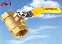 China DN20 PN16 Brass Ball Valve with 18 Month Warranty - Threaded Manual Control for Oil, Gas & Water for sale