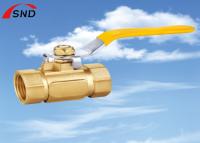 China DN20 PN16 Brass Ball Valve with 18 Month Warranty - Threaded Manual Control for Oil, Gas & Water for sale