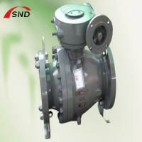 China WCB Flange Ball Valve PN64 DN250 High Temperature Industrial Piping System with Actuator Operation for sale