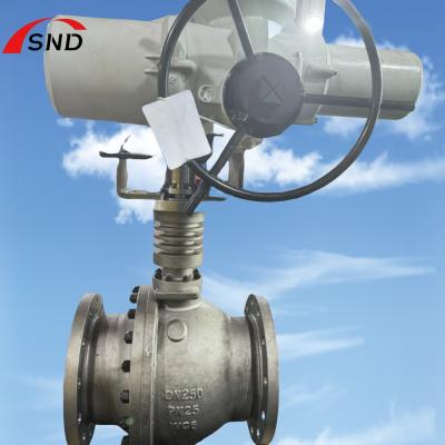 China WC6 Electric Ball Valve DN250 PN25 for Remote Automation Control Industrial for sale