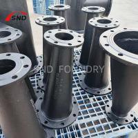 China Double Flanged Eccentric Taper Reducer DN50-DN2000 Ductile Iron Pipe Fitting PN10-PN40 Pressure Rating for sale