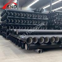 China 5.7m 6m Ductile Iron Pipe K9 C40 C30 C25 with 80-1200mm Diameter for Water Supply and Sewage Systems for sale