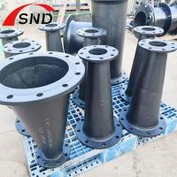China PN10-PN25 Ductile Iron Flanged Fittings DN25-DN300 with Anti-Corrosion Coating for Industrial Piping Systems for sale
