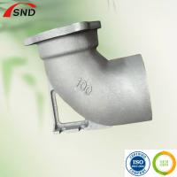 China Ductile Cast Iron 90 Degree Double Flanged Duckfoot Bend DN100 PN16 Pipe Fitting for Industrial Applications for sale