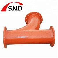 China Cast Iron Flange Y Type Tee Pipe Fittings DN15-DN600 with PN10-PN25 Pressure Rating for Industrial Applications for sale