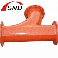 China Cast Iron Flange Y Type Tee Pipe Fittings DN15-DN600 with PN10-PN25 Pressure Rating for Industrial Applications for sale