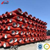 China Centrifugal Ductile Cast Iron Pipe 98-1255mm OD with Cement Lining for Water Supply Systems for sale